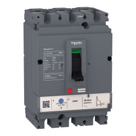 circuit breaker EasyPact CVS250N, 50kA at 415VAC, 200A rating thermal magnetic TM-D trip unit ...