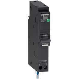 Residual current breaker with overcurrent protection (RCBO), Square D QOvs, 1P+Ns, 16A, C curve ...