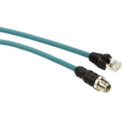 cable, Modicon Networking, Ethernet cable, one end in M12 connector ...